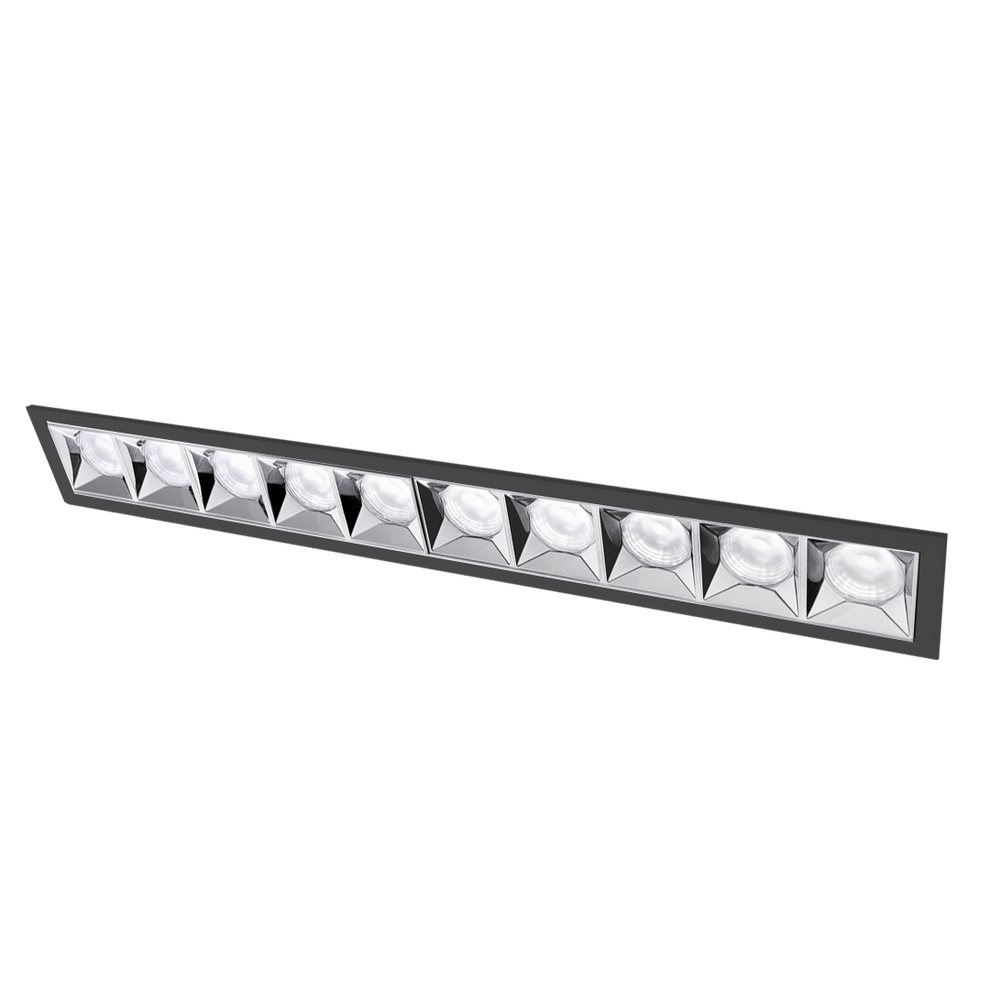 Recessed Downlight Light | 1x10 Cells | Evo – Linear Lights